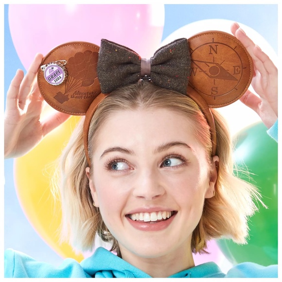 Disney | Accessories | Disney Pixar Carl Fredricksen Minnie Mouse Ears ...